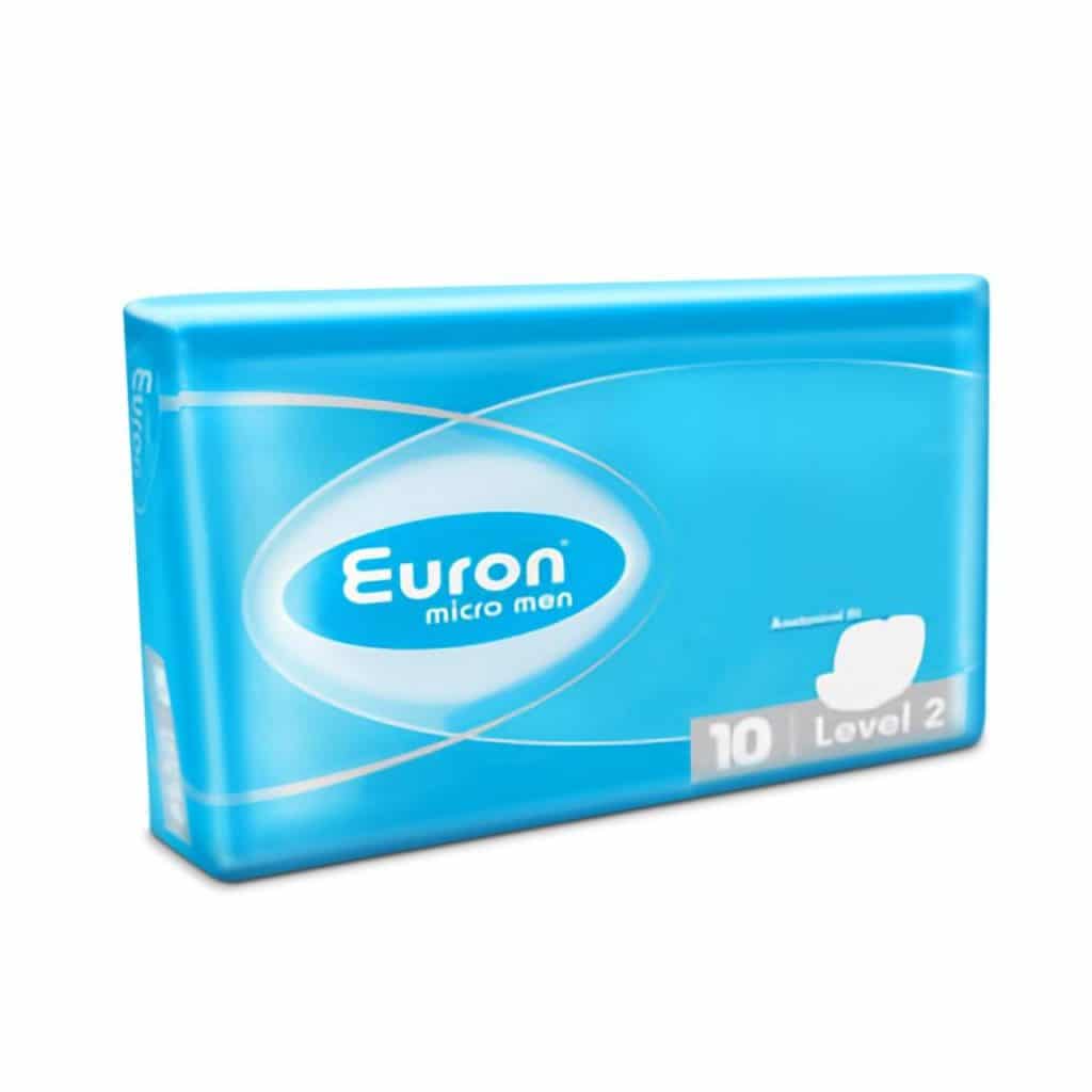 Drei »Euron Micro Men« Inkontinenz-Vorlage für Männer im Vergleich